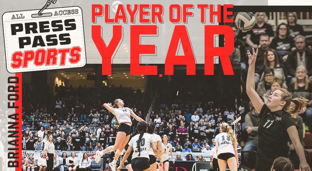 Ford named Press Pass Sports Volleyball Player of the Year | Press Pass ...