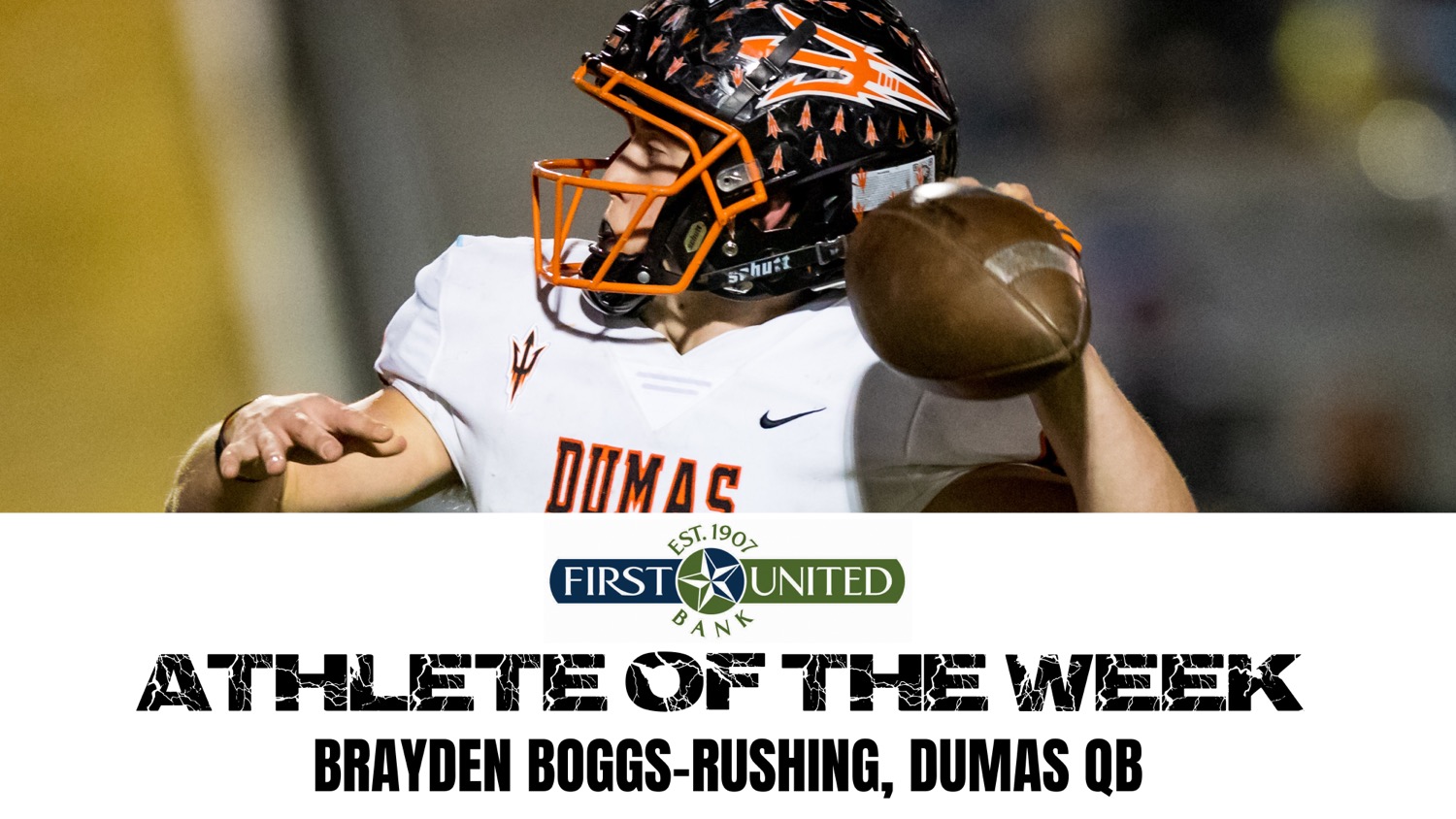 First United Bank Boys Athlete of the Week: Brayden Boggs-Rushing ...