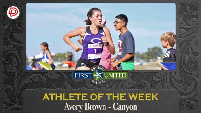 Girls Athlete of the Week – Avery Brown, Canyon | Press Pass Sports