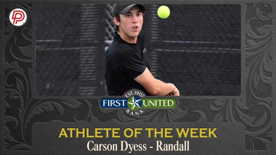 Boys Athlete of the Week – Carson Dyess, Randall | Press Pass Sports