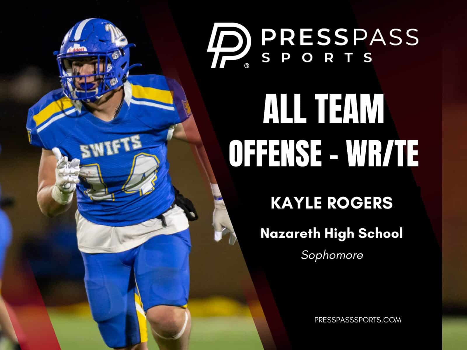 Press Pass Sports 2022 Six-Man Football Team | Press Pass Sports