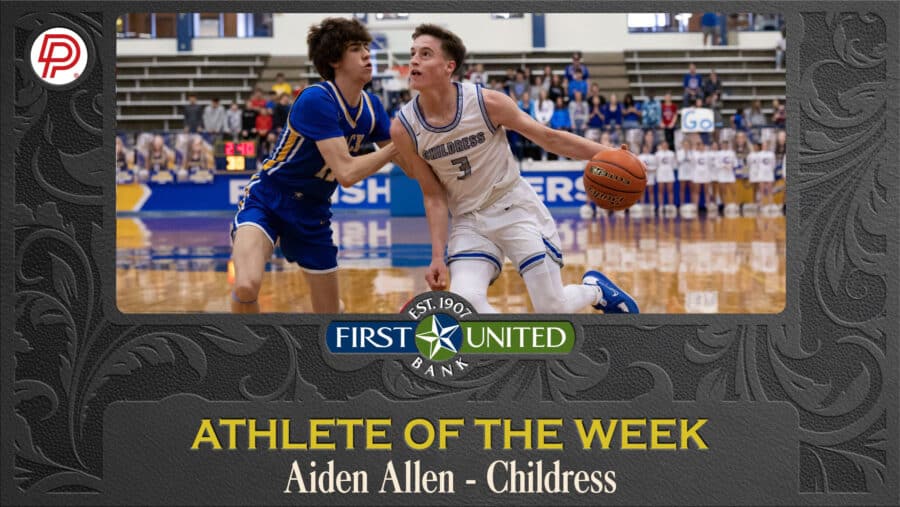 Boys Athlete of the Week – Aiden Allen, Childress | Press Pass Sports
