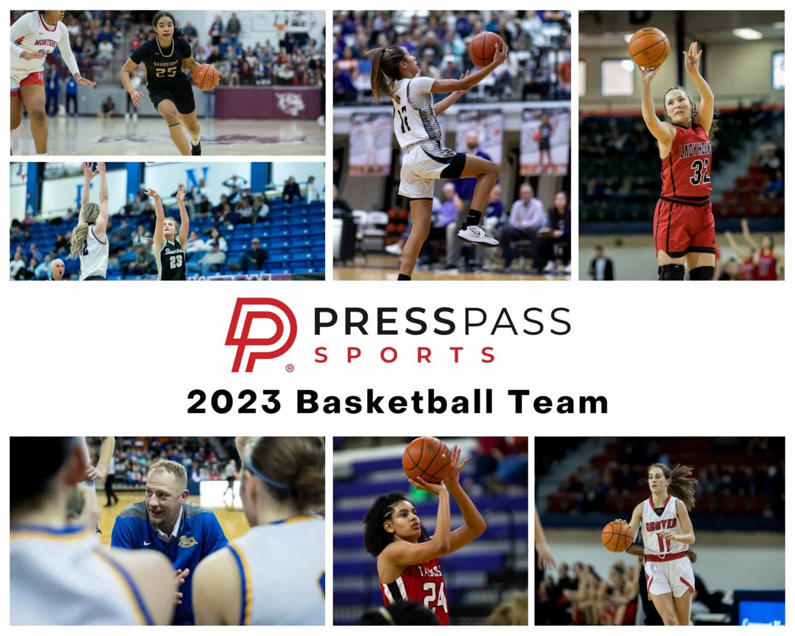 2023 Press Pass Sports Girls Basketball Team | Press Pass Sports