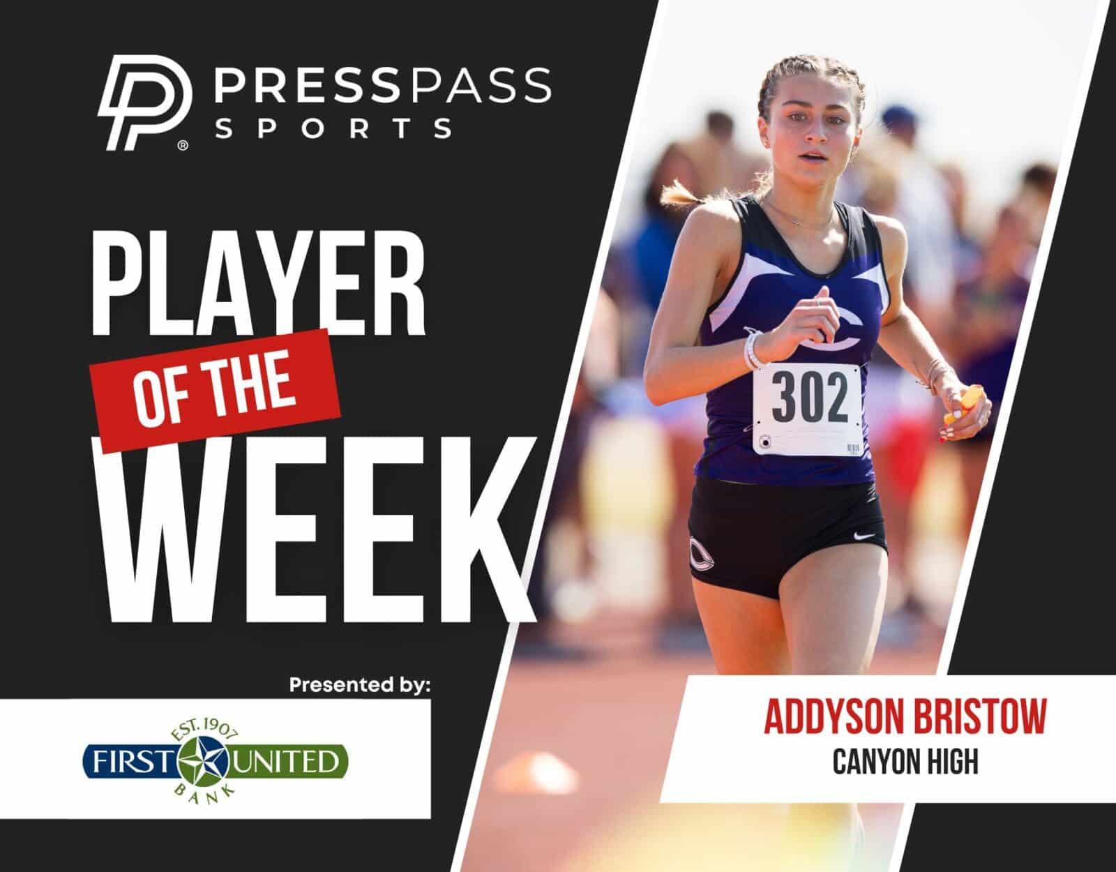 Girls Athlete of the Week – Addyson Bristow, Canyon | Press Pass Sports