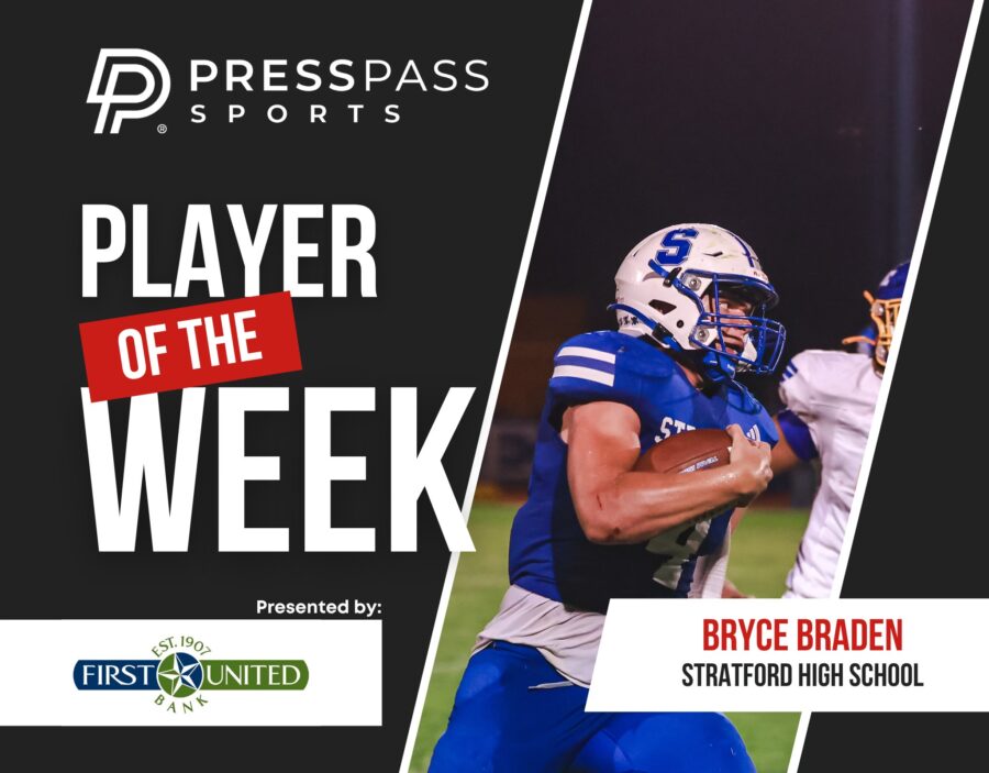 Boys Athlete of the Week – Bryce Braden, Stratford | Press Pass Sports