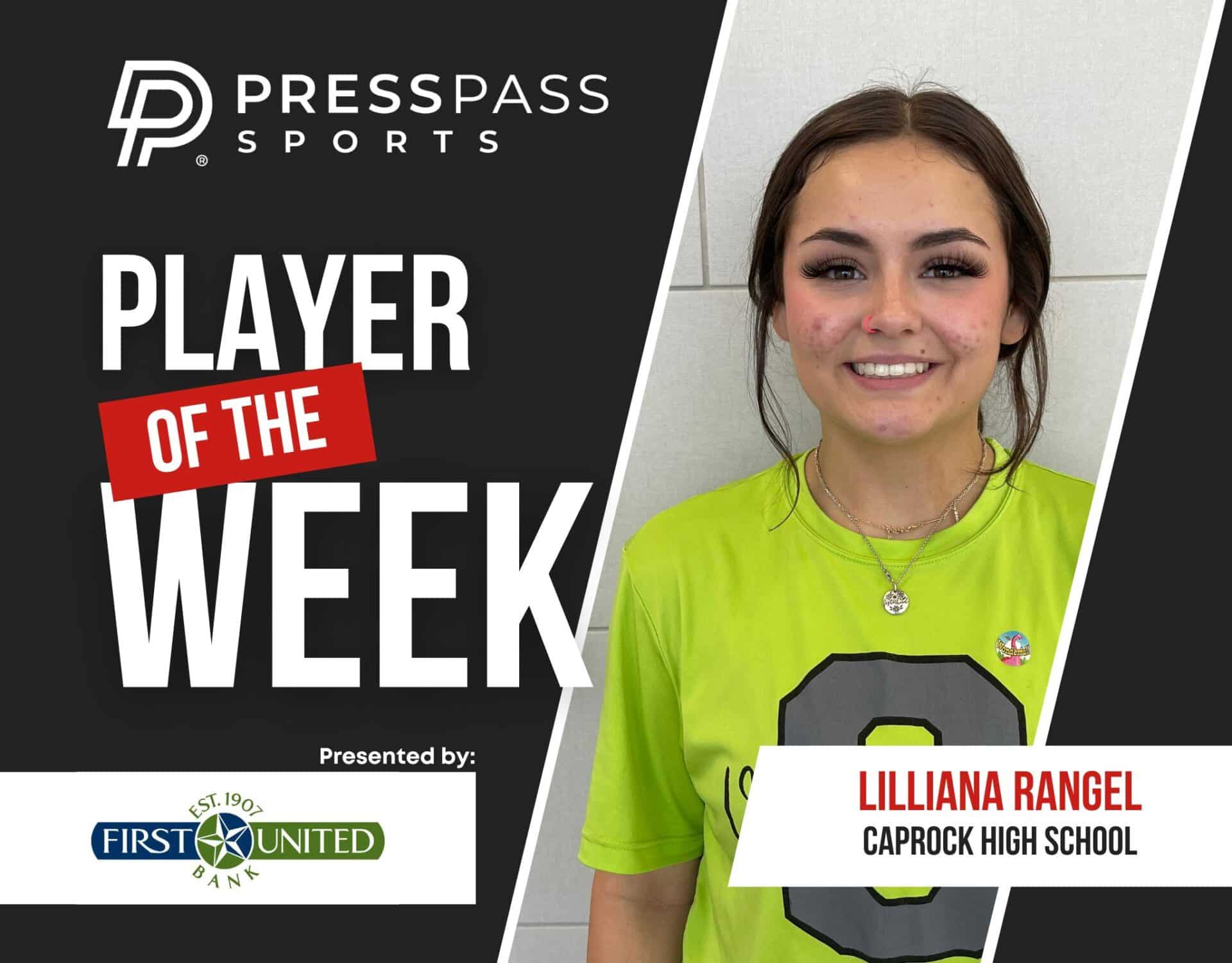 Girls Athlete of the Week – Lilliana Rangel, Caprock | Press Pass Sports