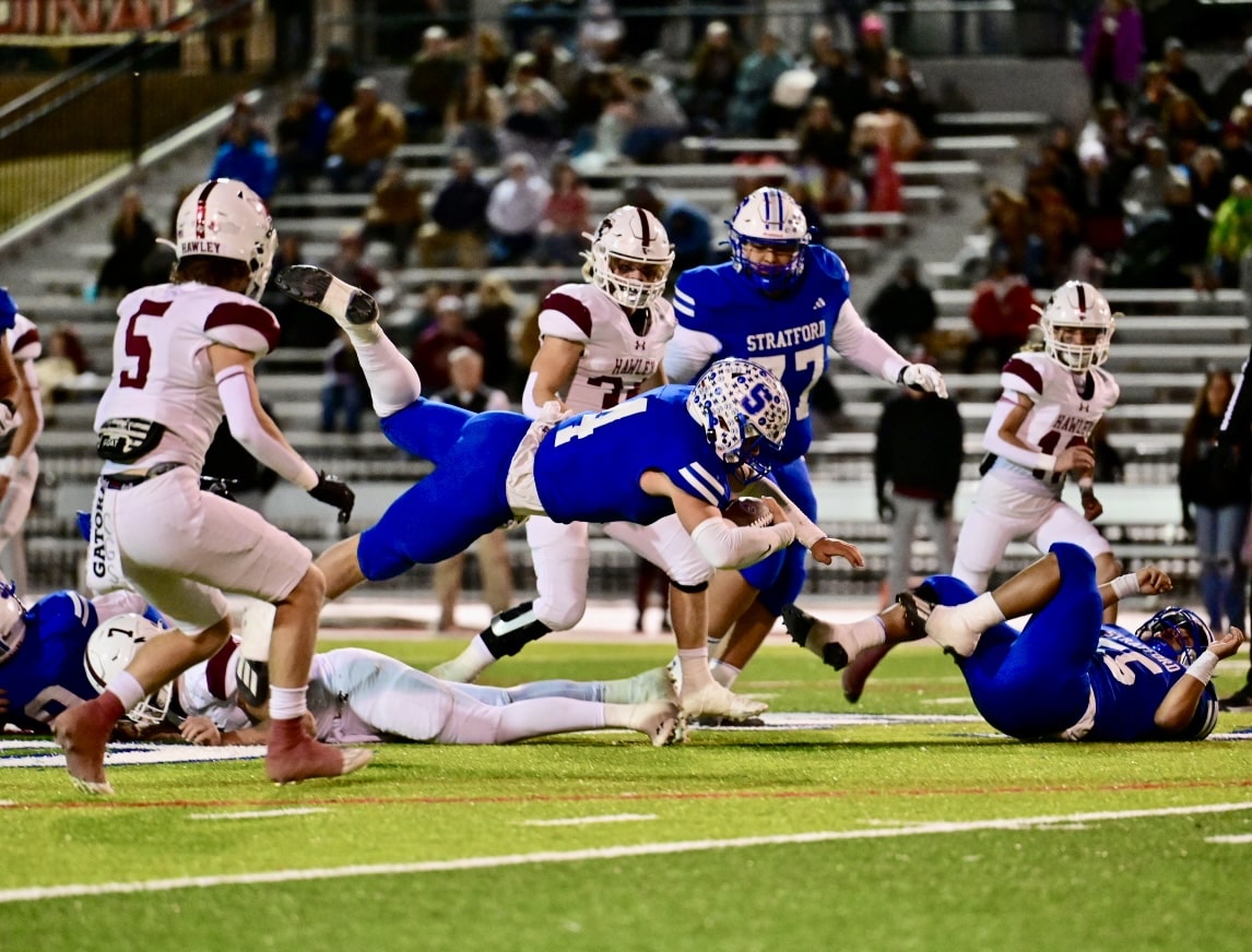 Stratford puts it on Class 2A Division I defending champion Hawley in ...