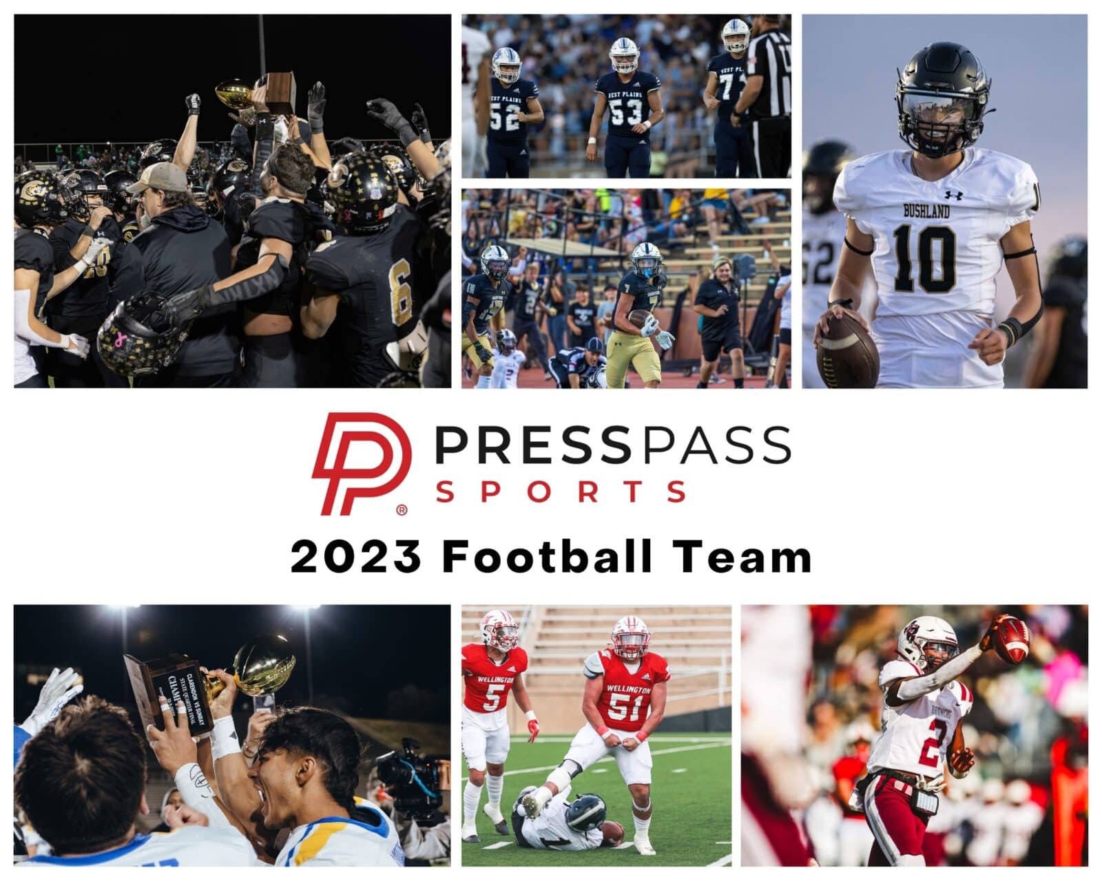 2023 Press Pass Sports Football Team | Press Pass Sports