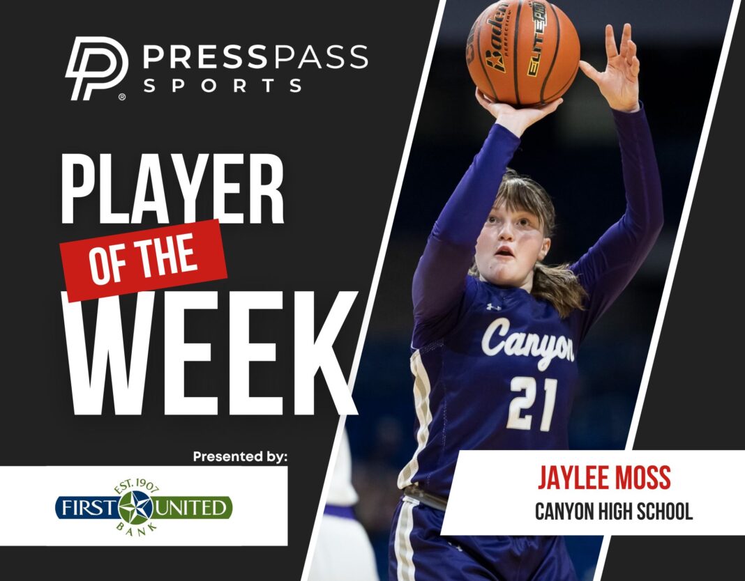 Girls Athlete of the Week – Jaylee Moss, Canyon | Press Pass Sports