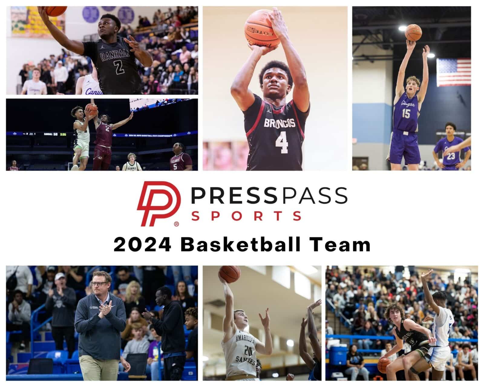 2024 Press Pass Sports Boys Basketball Team | Press Pass Sports