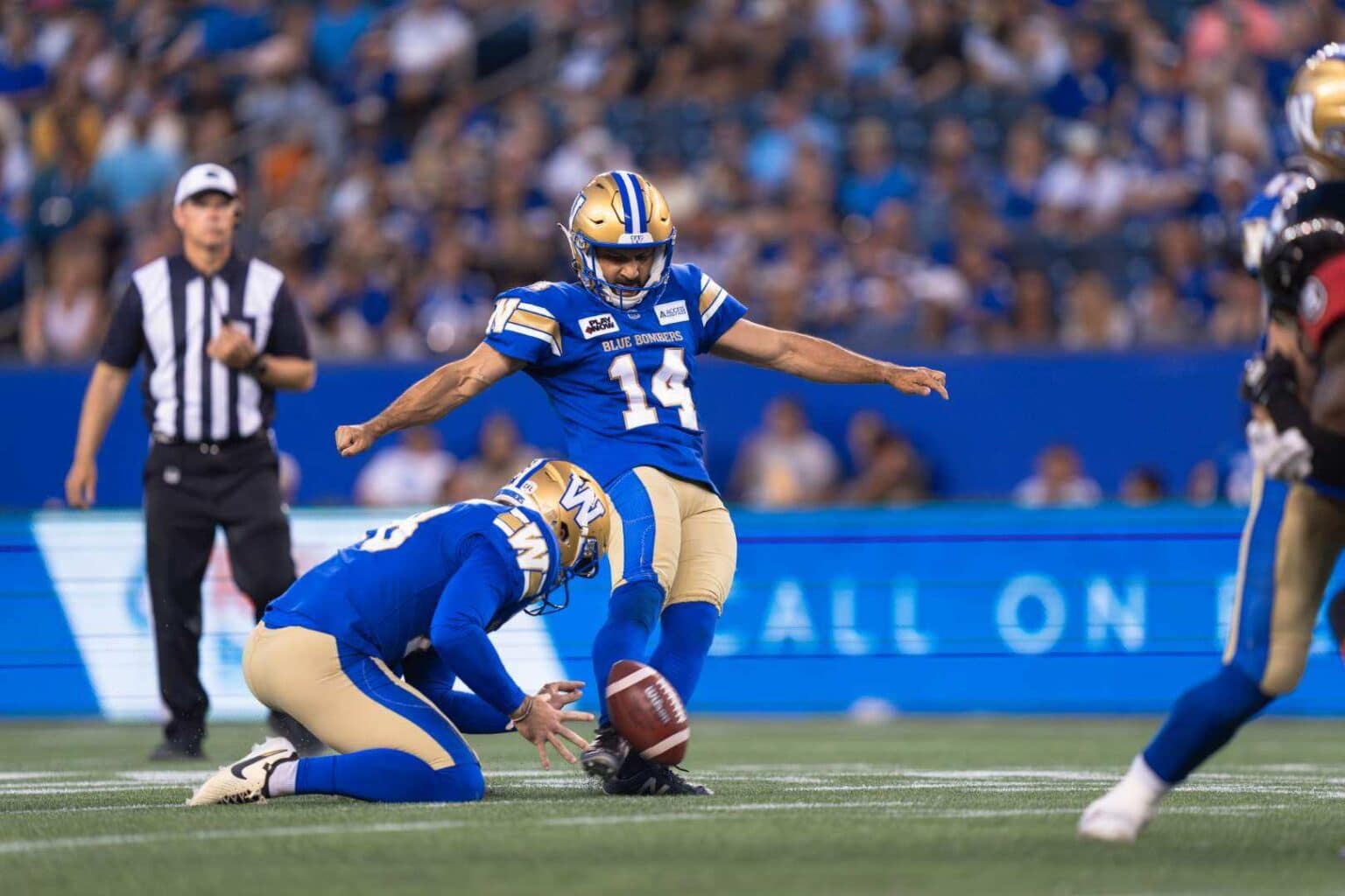 Sergio Castillo has found his focus for the Winnipeg Blue Bombers ...