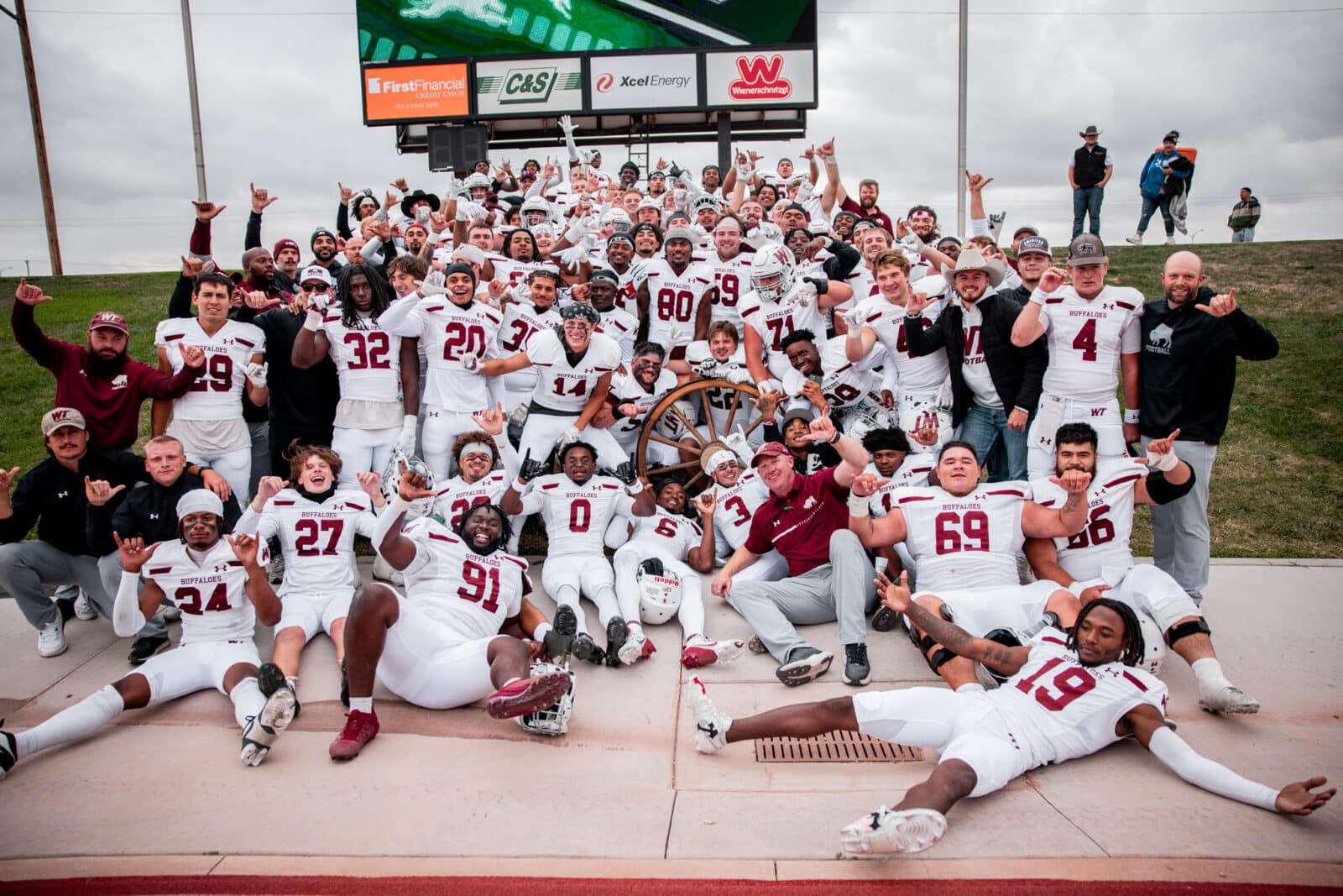 WTAMU football beats up Eastern New Mexico to reclaim Wagon Wheel ...