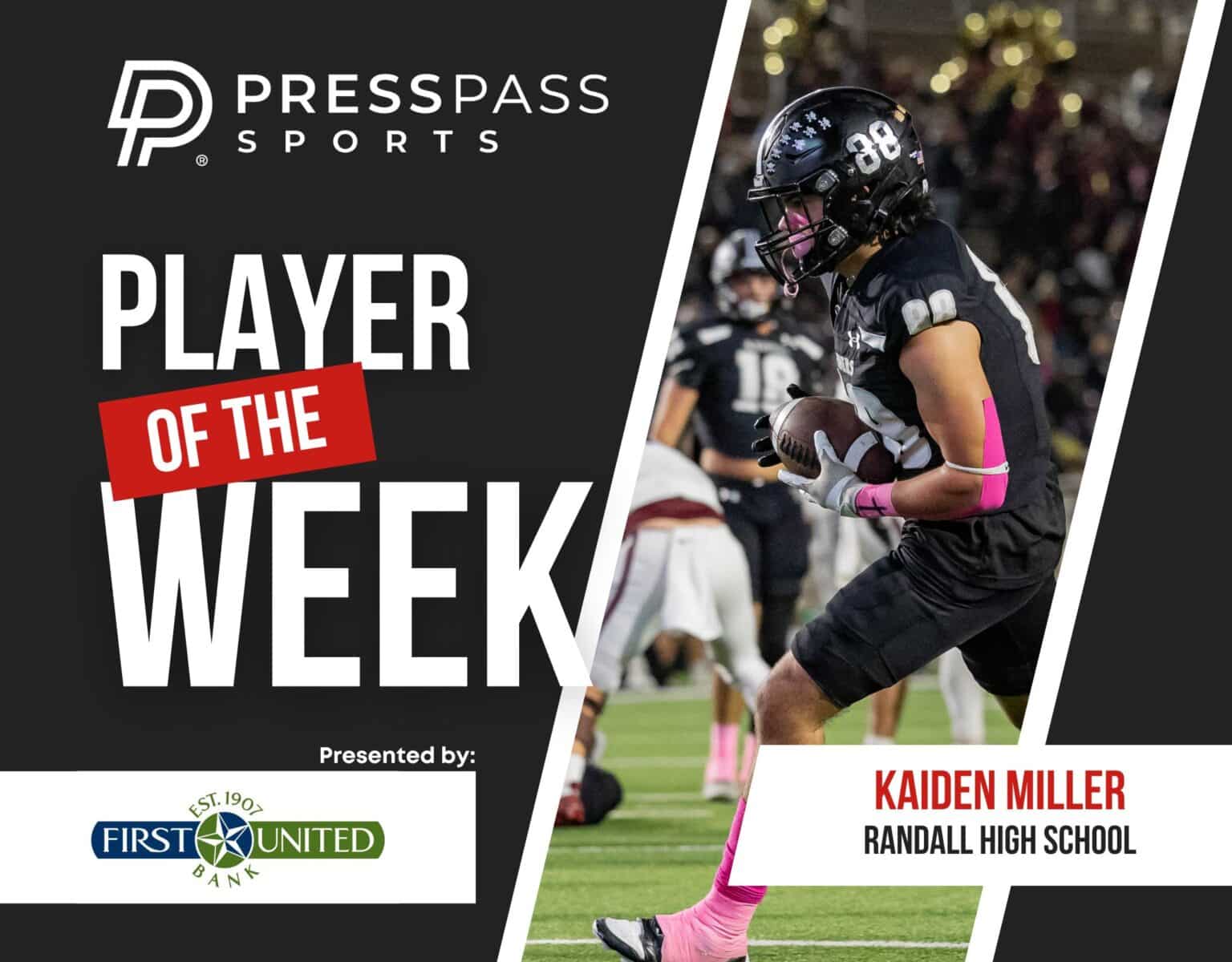 Boys Athlete of the Week – Kaiden Miller, Randall | Press Pass Sports