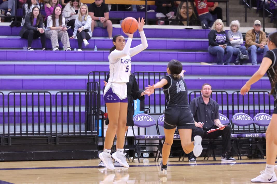 Kambrie Graser’s eight 3’s help Canyon Lady Eagles roll by Randall ...