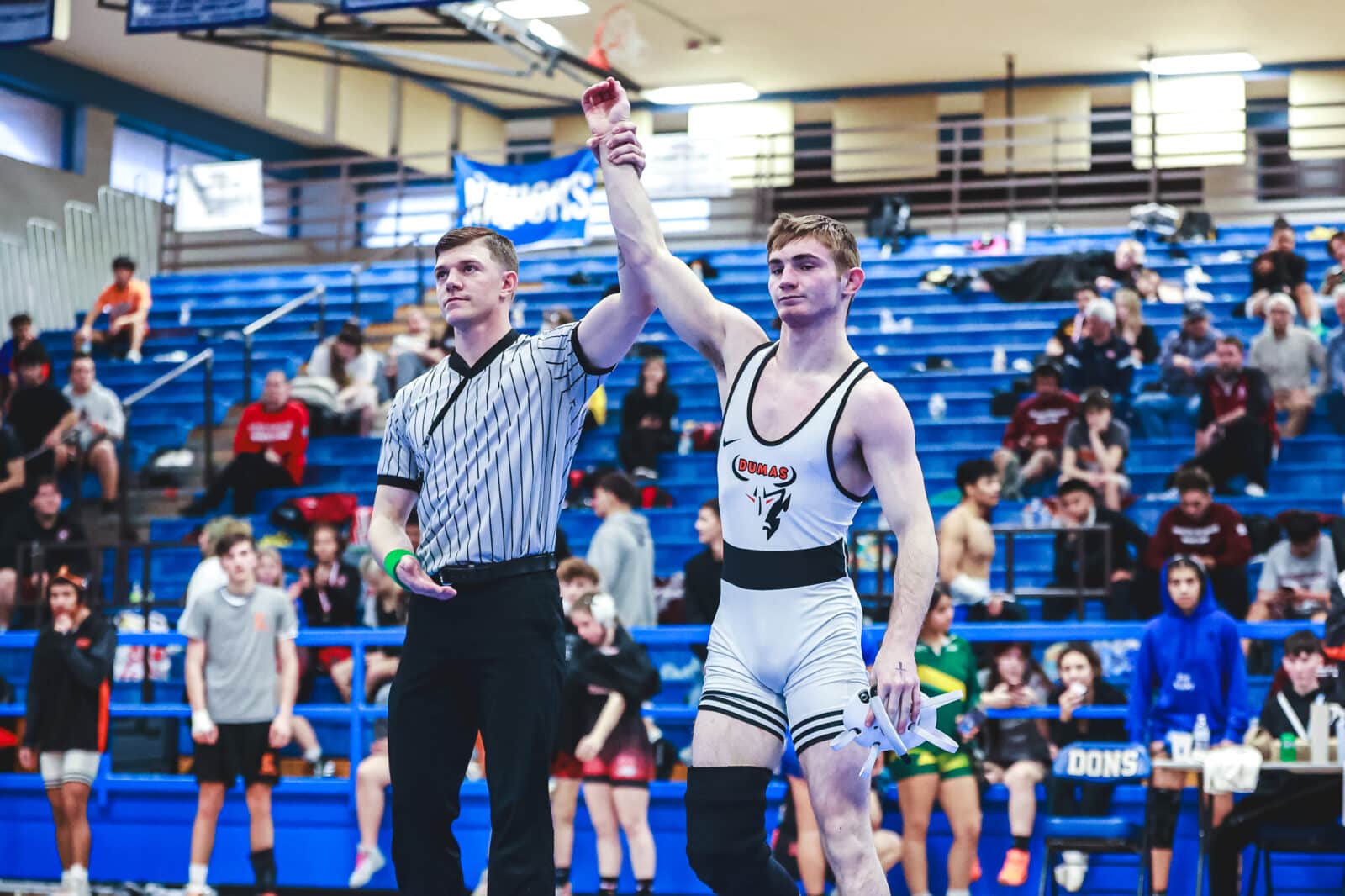 Dumas sweeps team titles at District 2-5A wrestling meet, Randall boys ...