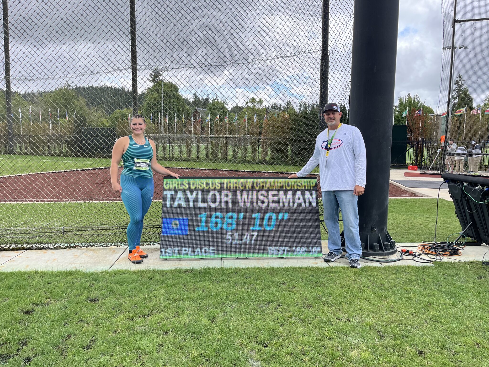 Childress graduate Taylor Wiseman leaves mark in big way at Nike ...