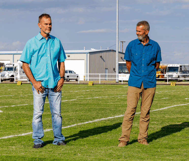 Sanford-Fritch holds special field ceremony for former coaching greats ...