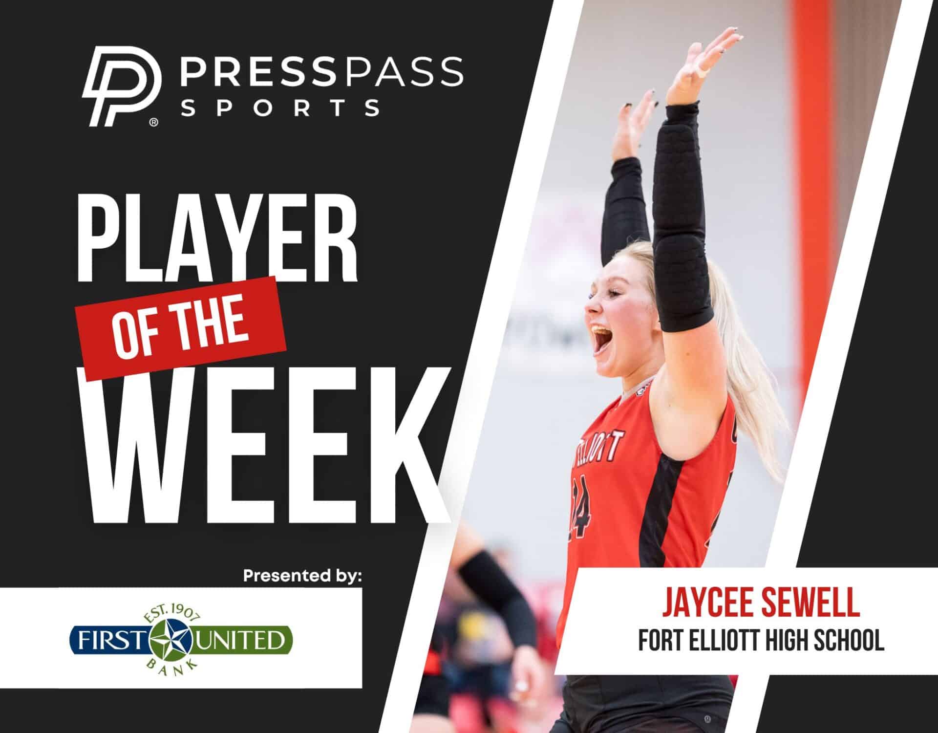 Girls Athlete of the Week – Jaycee Sewell, Fort Elliott | Press Pass Sports