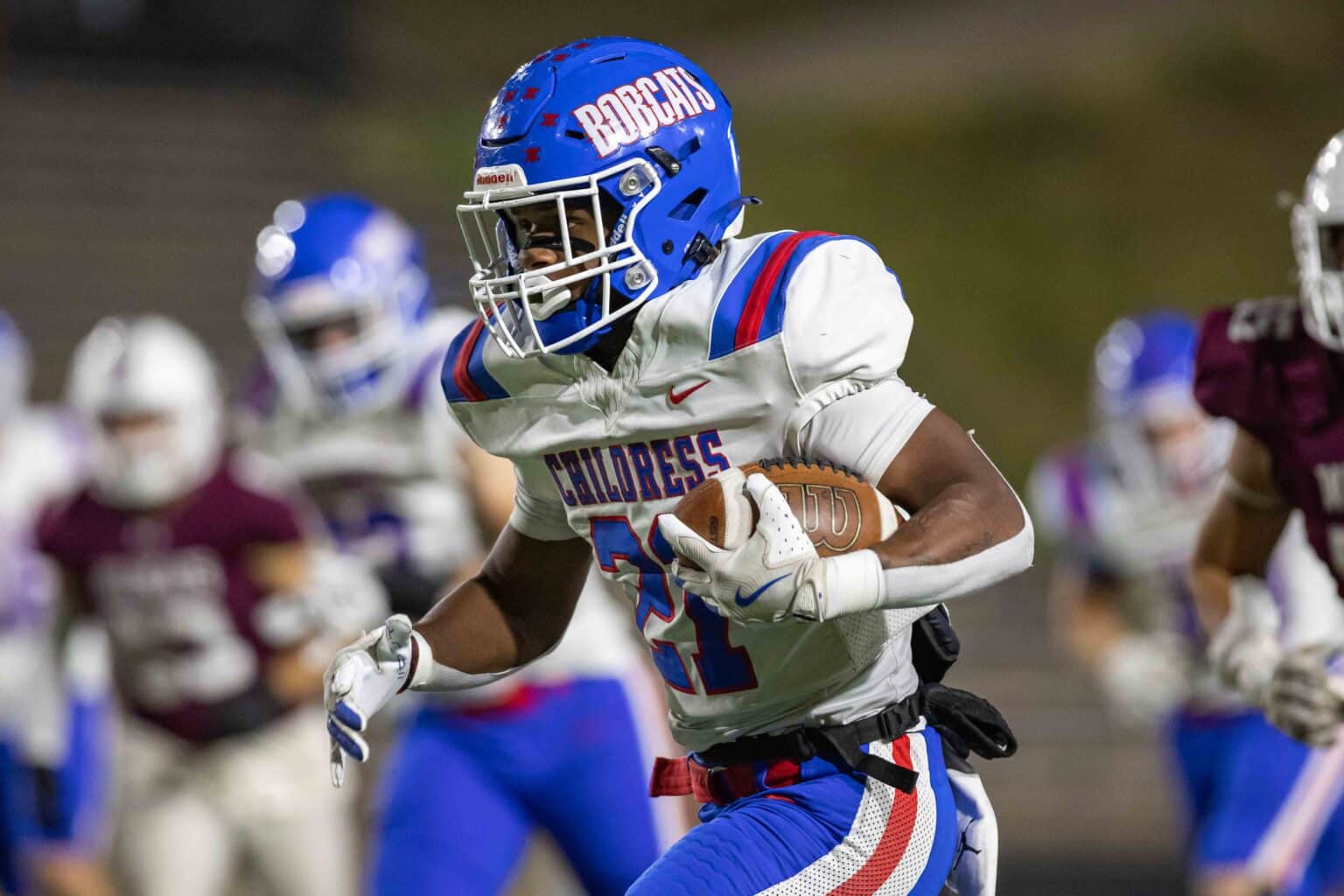 Childress piles up the points in UIL Class 3A Division II bi-district ...
