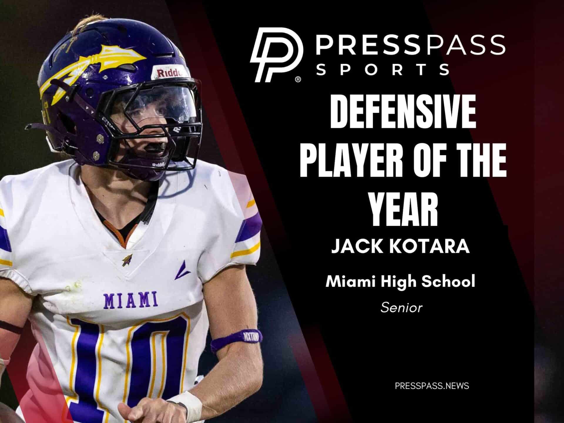Press Pass Sports 2025 Six-Man Football Team | Press Pass Sports