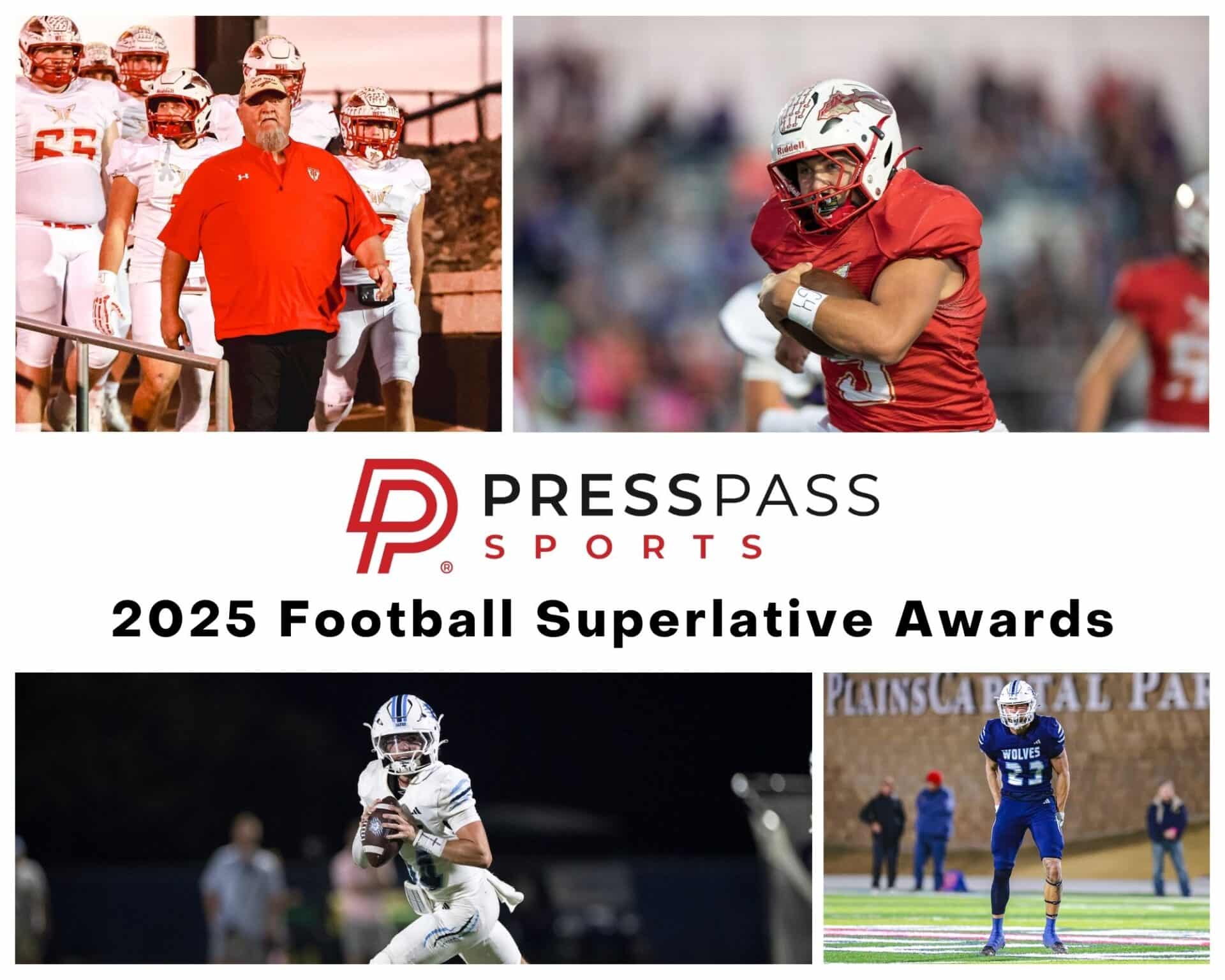 Press Pass Sports Football Team 2025 Superlative Awards | Press Pass Sports