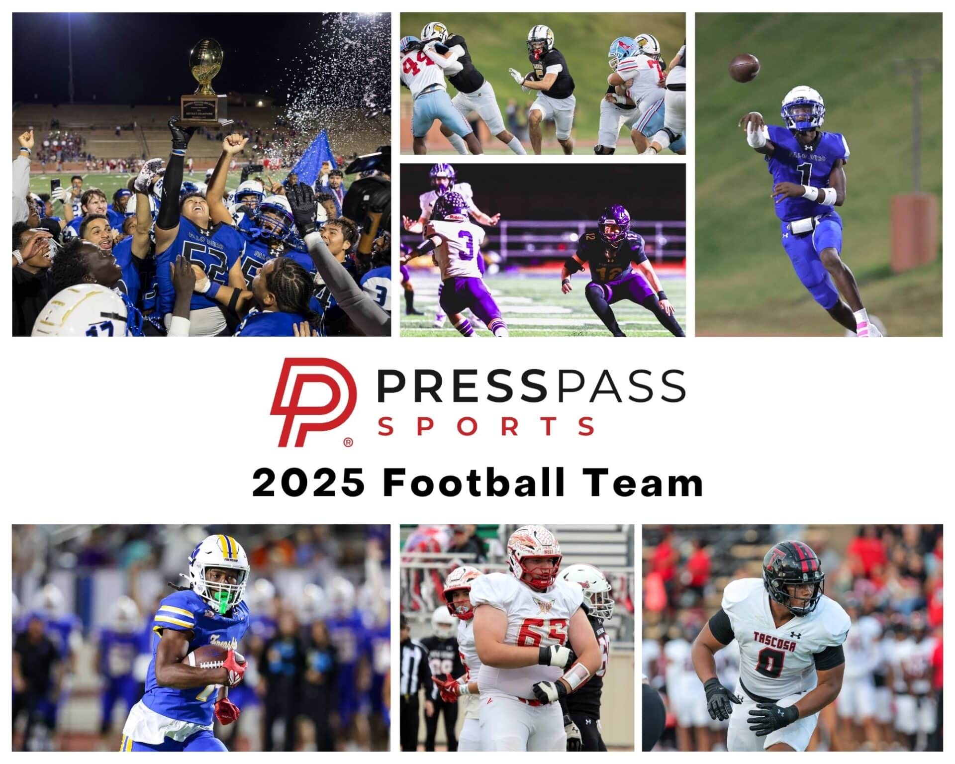 Press Pass Sports 2025 Football Team | Press Pass Sports
